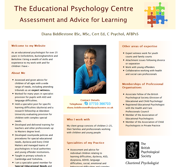 Gallery of Websites for Therapists - Websites for Therapists by YouCan